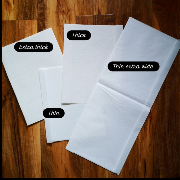 TASTER PACK Tea bag paper one of each of the types, perfect for a rang ...